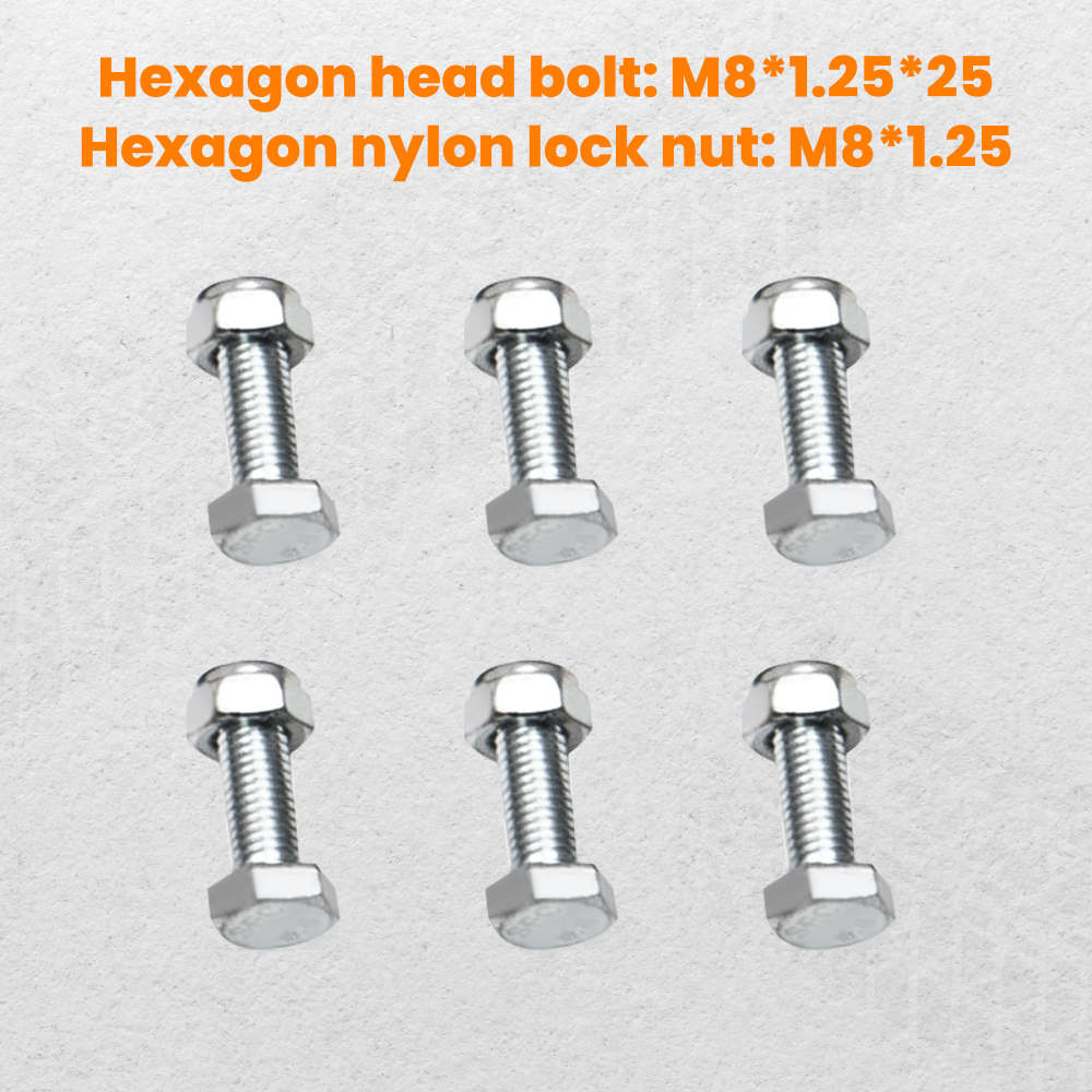 6pcs Universal Roof Rack Gutter Mounts compatible for Jeep Cherokee New