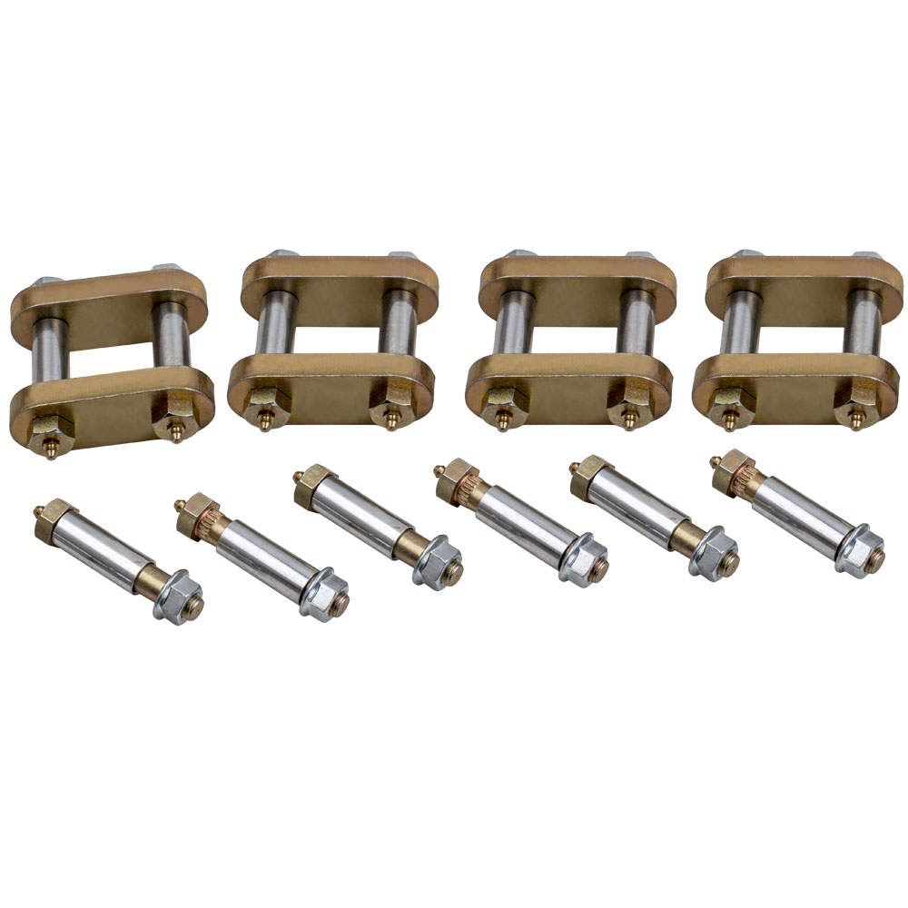 Heavy Duty Left Spring Suspension Shackle Kit for Tandem Axle Leaf Spring