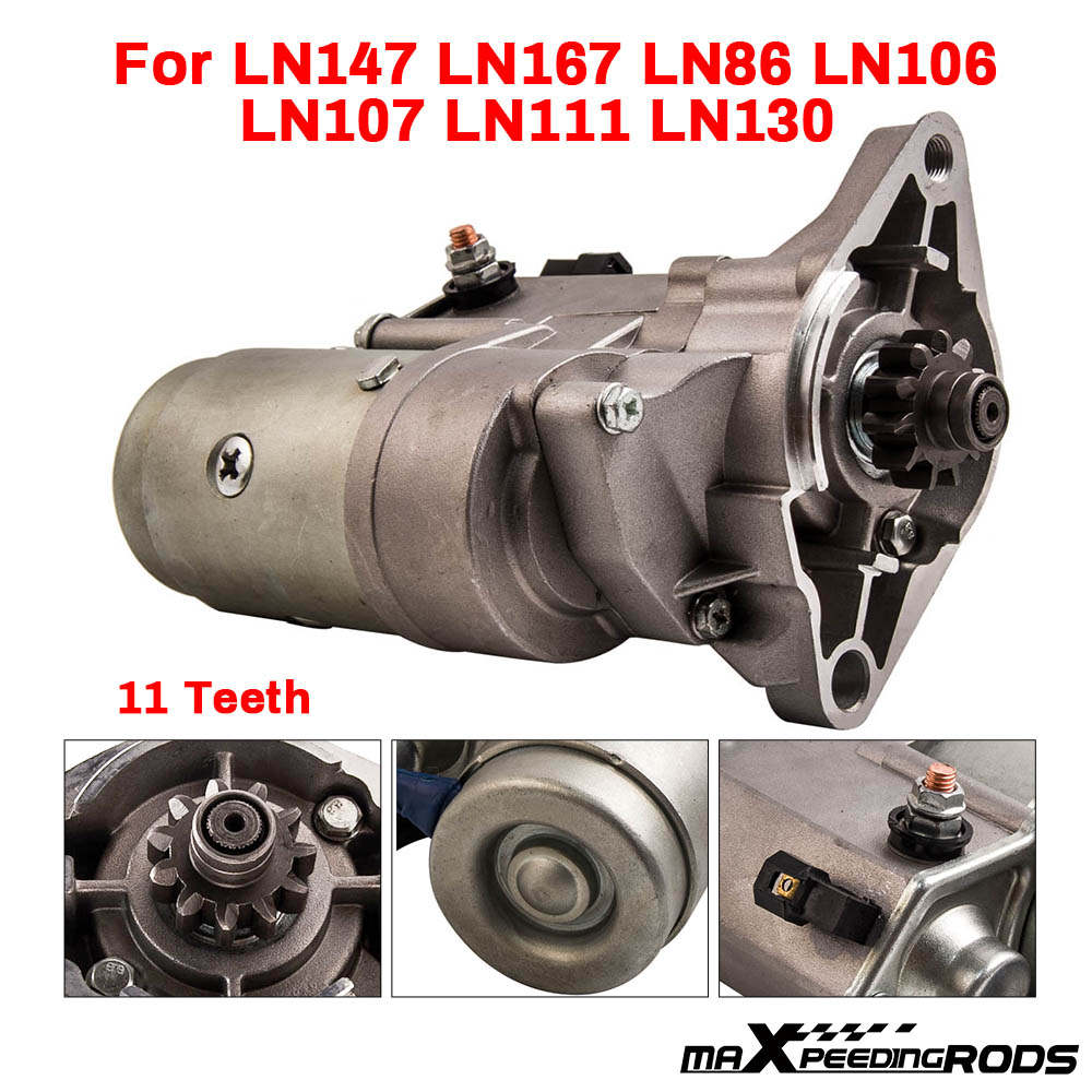 Starter compatible for Toyota Hilux LN147 LN165 LN167 LN172 LN106R ...