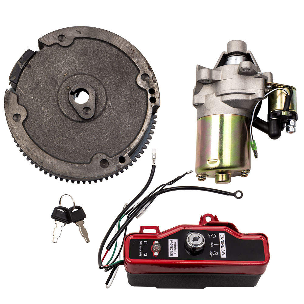 Electric Start Starter Kit for Honda GX160 5.5HP GX200 6.5HP Ignition ...