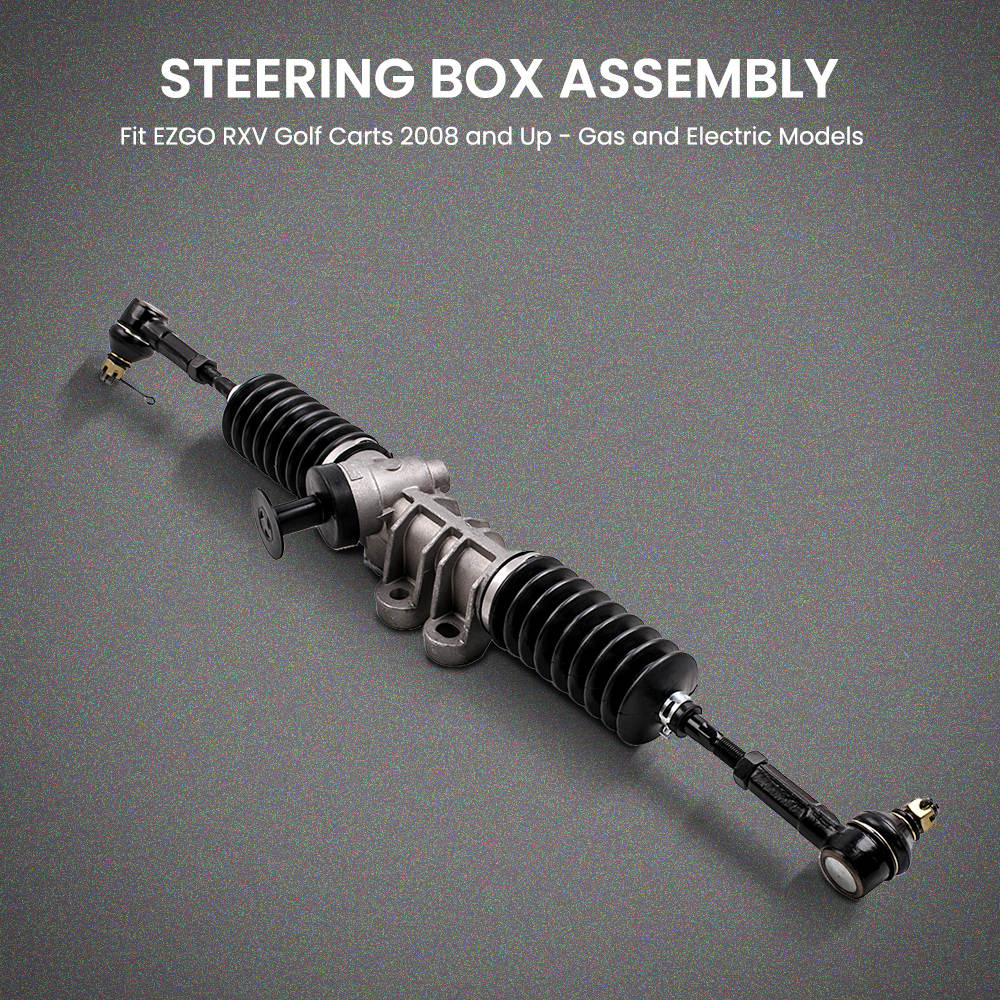 Steering Gear Box Assembly compatible for Golf Cart 2008-Up compatible ...