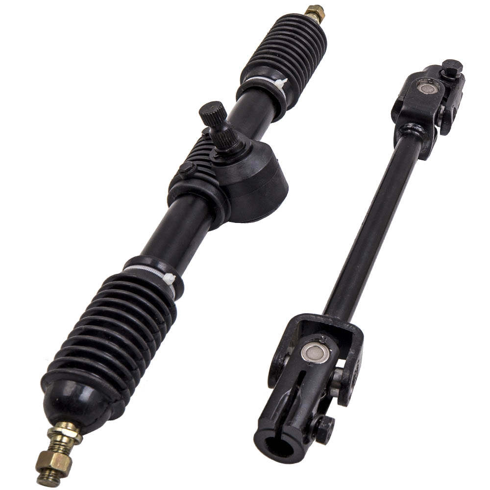Steering Wheel Parts Assembly 110cc Tie Rod Rack Adjustable Shaft for ...