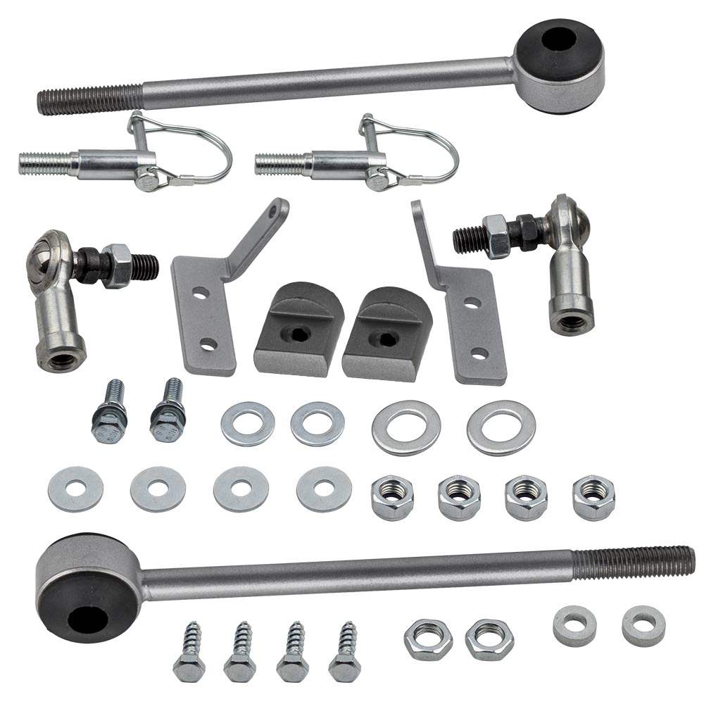 Quick Disconnect Front Sway Bar Links compatible for Jeep Cherokee XJ w ...