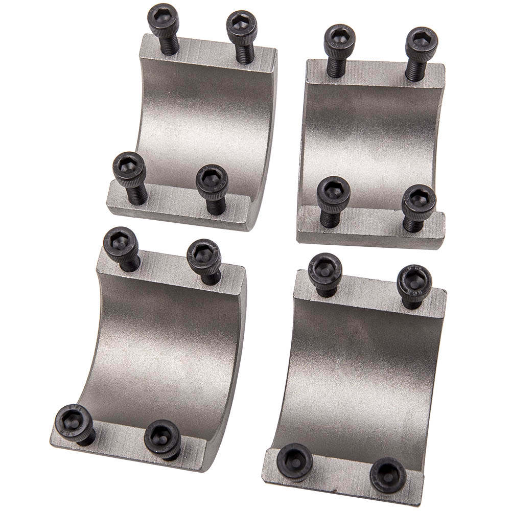 x4 Roll Cage Steel Tube Clamp 1.75" CNC Machined Universal Weld On Mounts