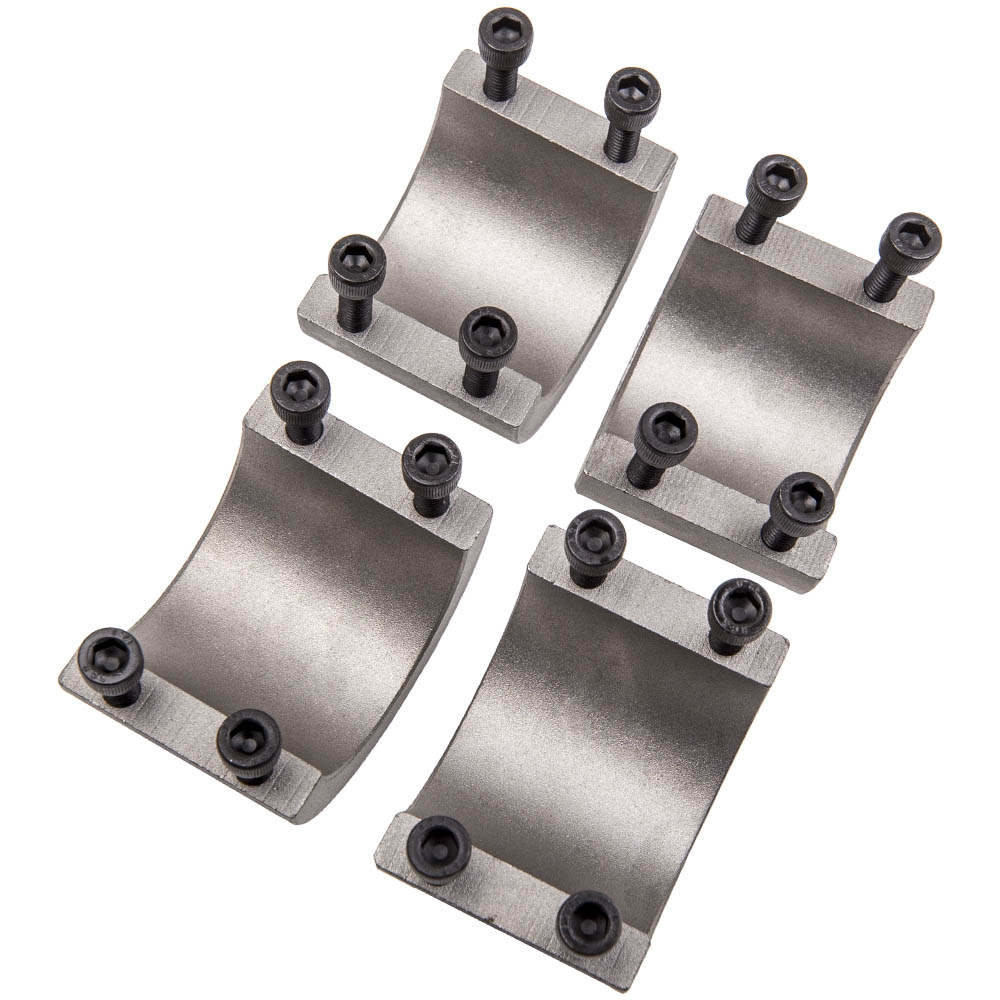 x4 Roll Cage Steel Tube Clamp 1.75" CNC Machined Universal Weld On Mounts