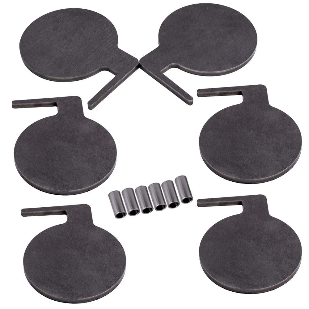 New Q235 Steel Tree Steel Target 6pcs 6&amp;quot; x 3/8&amp;quot; Pads ...