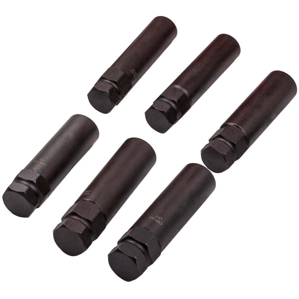 Locking Lug Nut Key Set Wheel Tire Lug Removal Socket Tool Kit 16 pcs