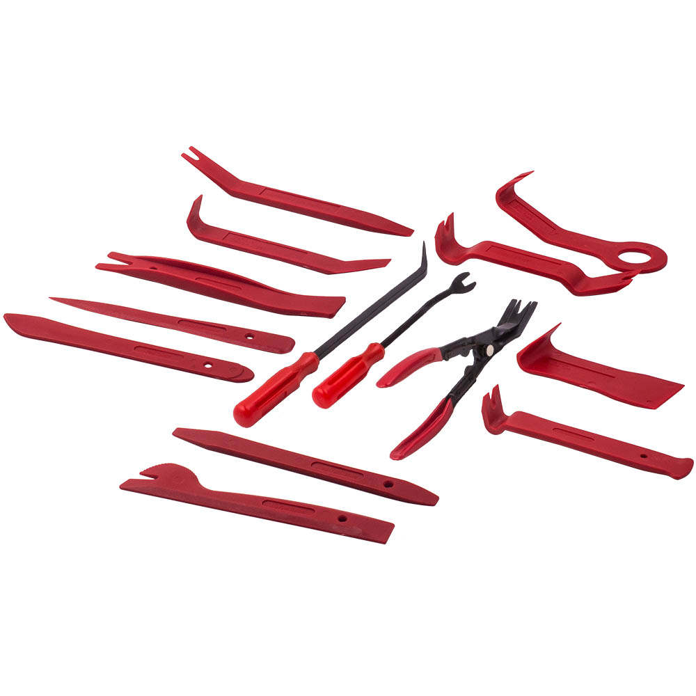 32Pcs Car Trim Removal Molding Tools Kit Interior Clip Set Panel Door ...