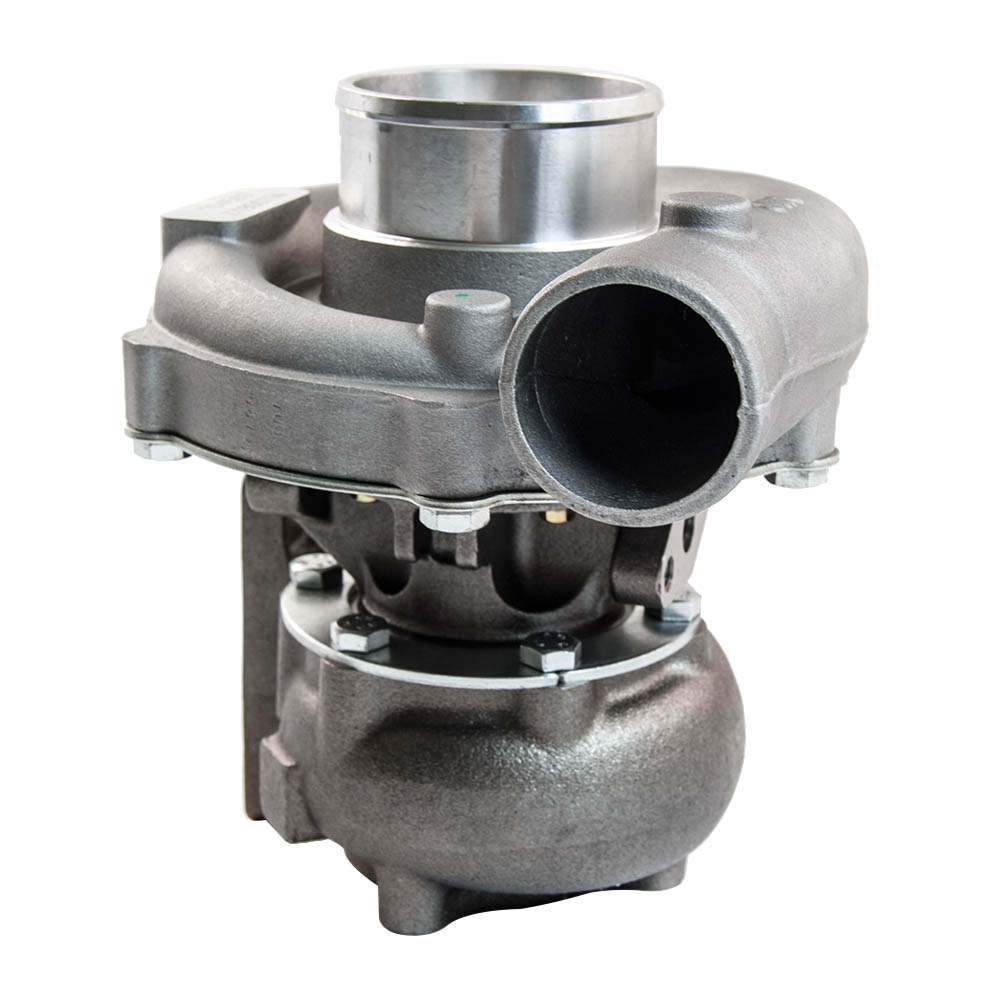 T3/T4 T04E A/R 57 Trim Turbine 5 Bolt Flange Turbocharger + BOV 18 PSI