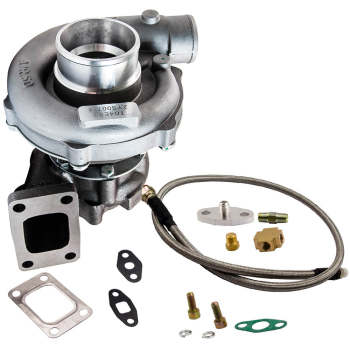 T3/T4 Hybrid Turbo Charger 0.50 A/R T04E T3 T4 0.63 A/R Turbine Wheel ...