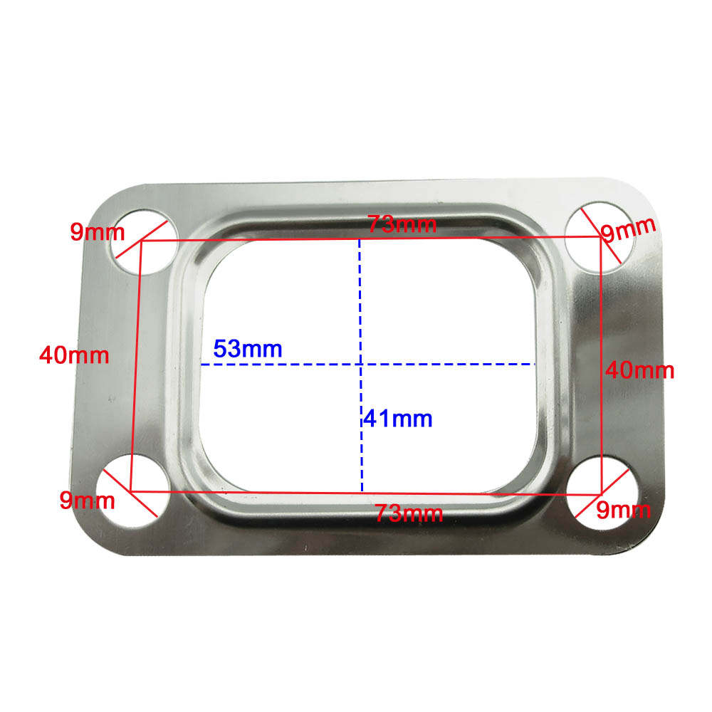 T25 T28 for GT25 GT28 GT2871R Turbo Inlet T304 Stainless Steel Gasket
