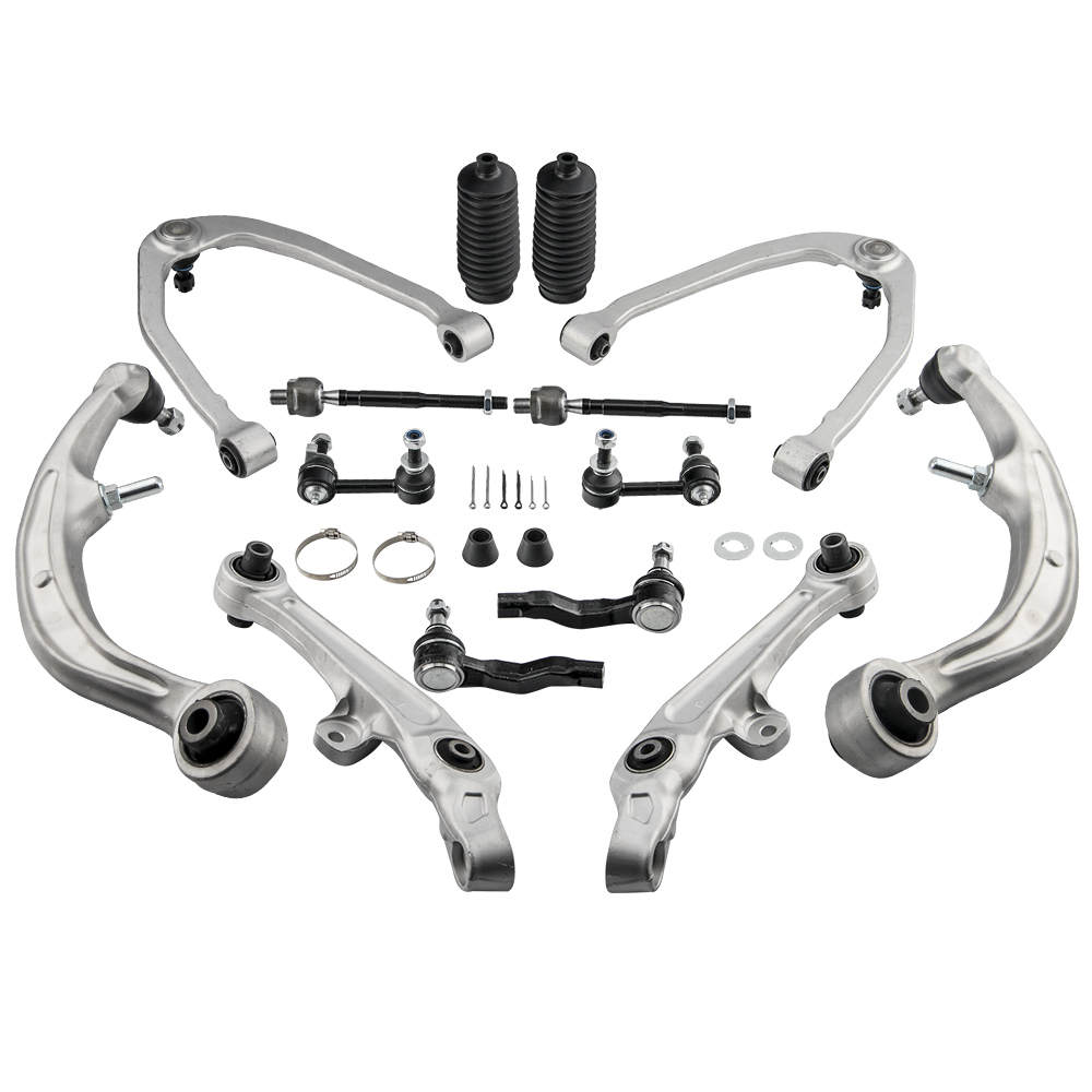 14x Front Lower Control Arms Tierods Sway Bars compatible for Nissan ...