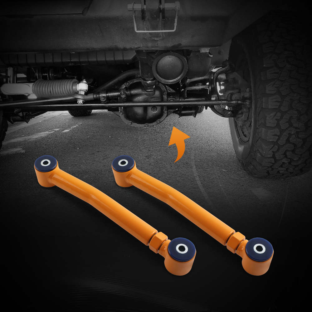 Front Lower Heavy Duty Adjustable Control Arm Set compatible for Jeep ...