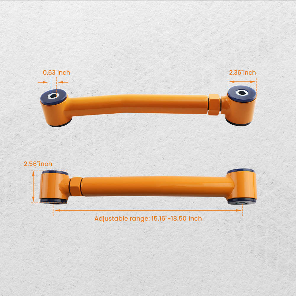 Front Lower Heavy Duty Adjustable Control Arm Set compatible for Jeep ...