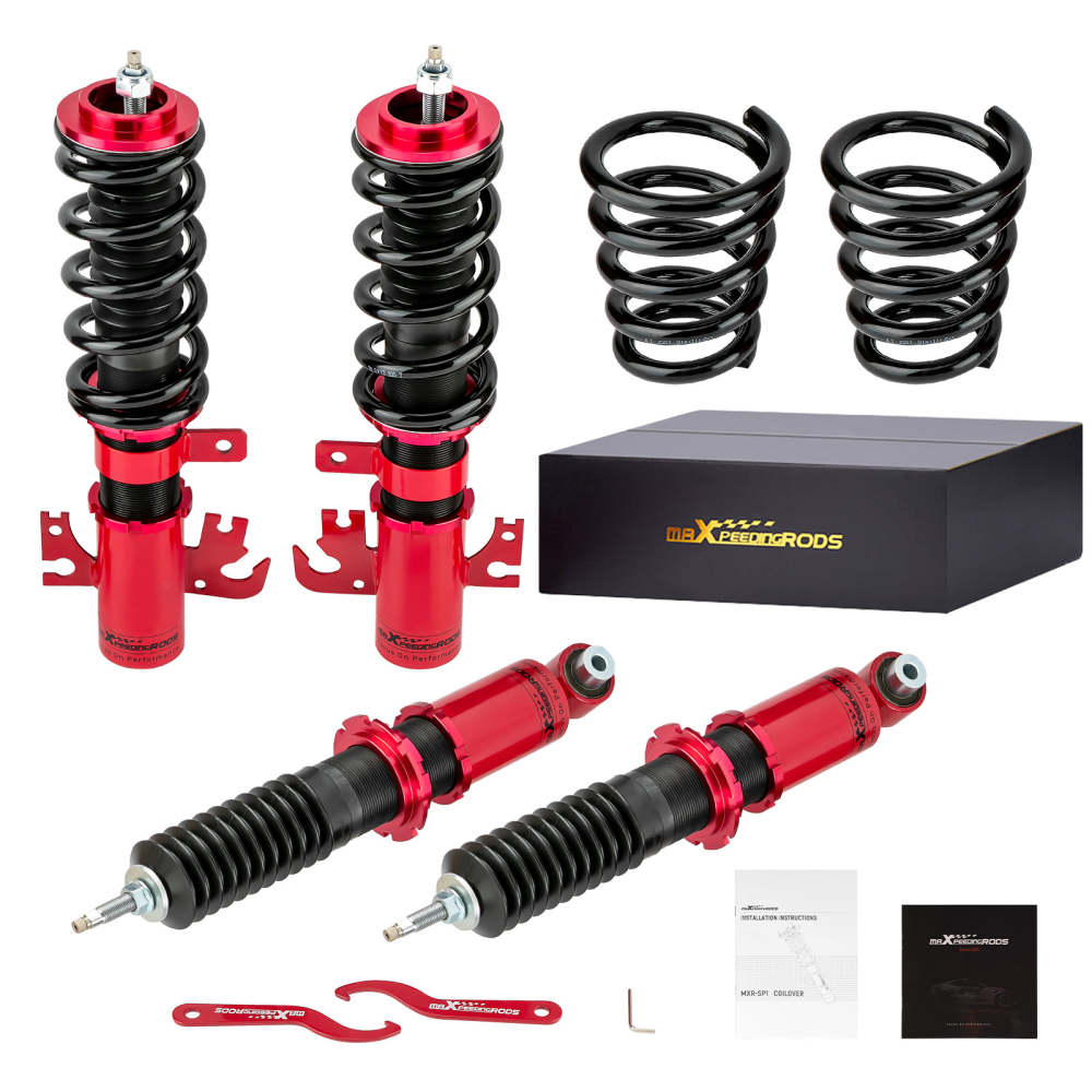 Full Coilover Suspension Height Adjustable Set compatible for Holden VE ...