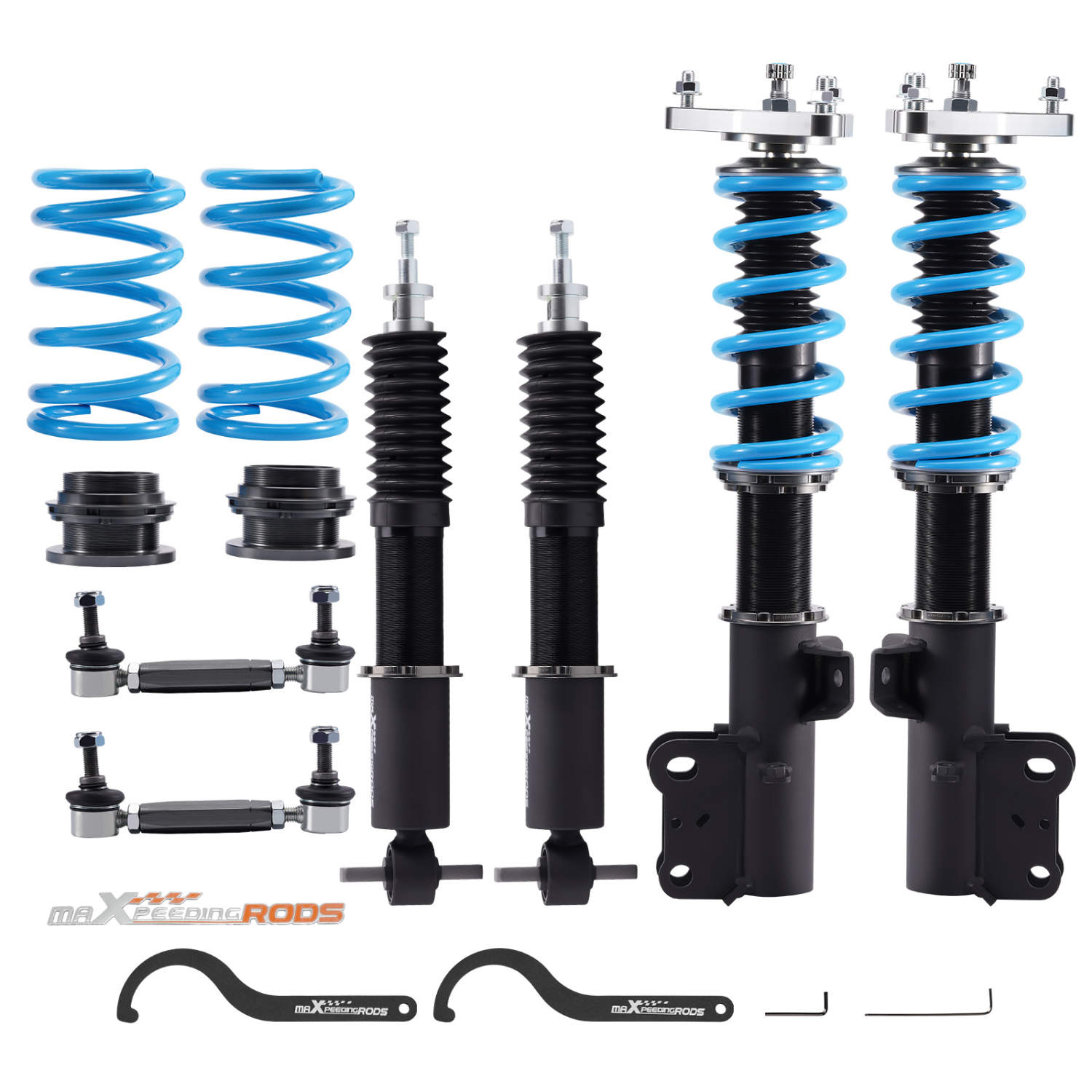 MaXpeedingrods 24 Way Adjustable Coilovers Suspension Kit compatible ...