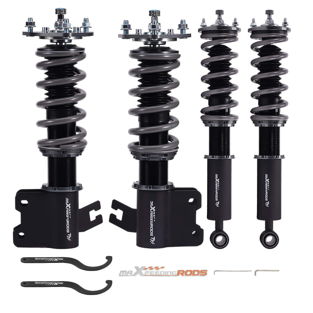 MaXpeedingrods T7 Coilovers Shocks Springs Kit compatible for Nissan 89 ...