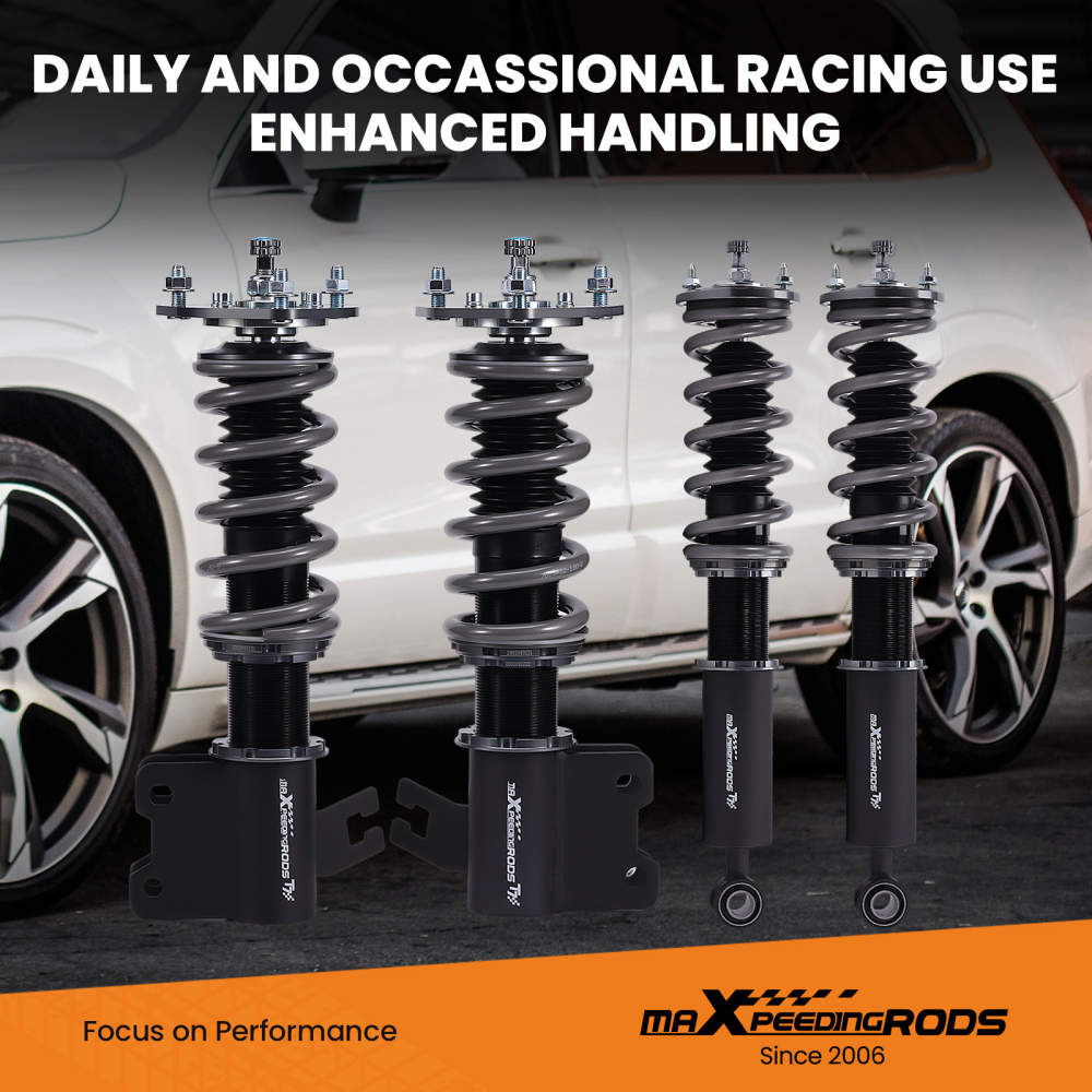 MaXpeedingrods T7 Coilovers Shocks Springs Kit compatible for Nissan 89 ...