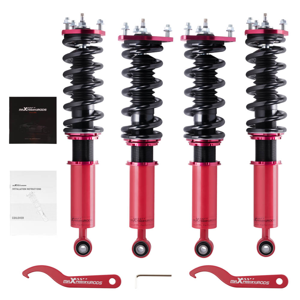 RACING COILOVER SUSPENSION DAMPER SET compatible for LEXUS GS 300/400 ...