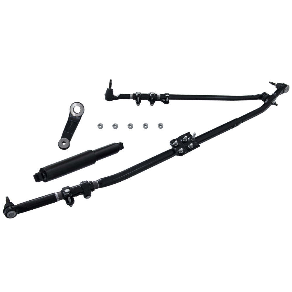 Steering Linkage Drag Link Tie Rod Upgrade Kit compatible for Dodge Ram ...