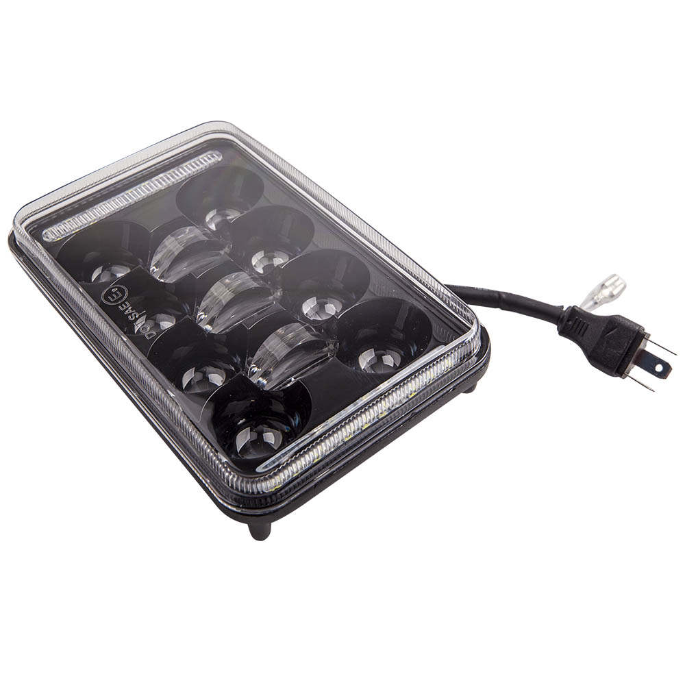 Buy LED Headlight 4x6'' H4 Work Light Square For 80 Series 60 Series ...