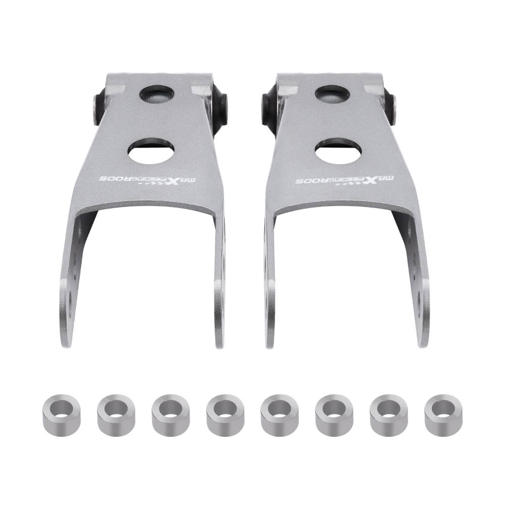 2-3 inch Rear Lowering Drop Kit Shackles compatible for GMC Sierra 1/2 ...