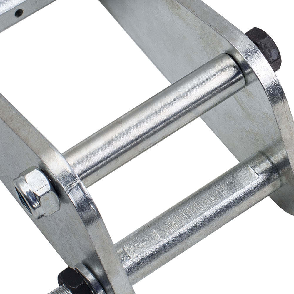 2 Pcs Extended Shackles compatible for Toyota Landcruiser 73 75 40 60 ...