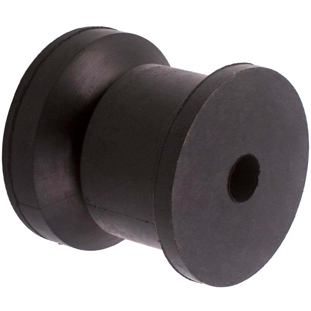 Buy Set of 2 Black Front Suspension Bump Stops Bumper compatible for ...