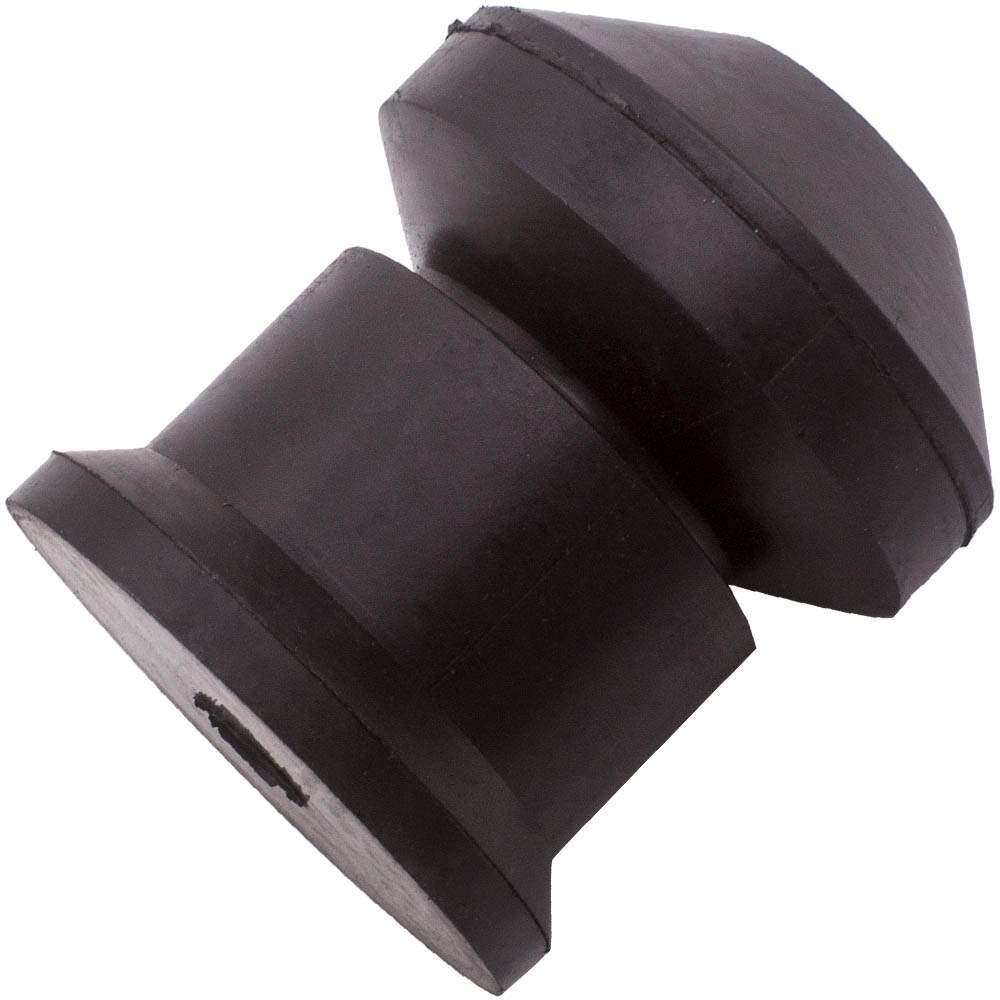 Buy Set of 2 Black Front Suspension Bump Stops Bumper compatible for ...