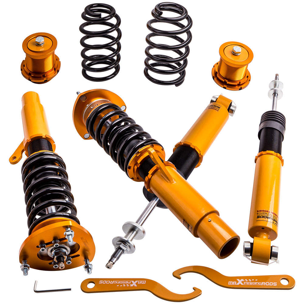 Full Set Coilovers Struts Compatible for Volkswagen Golf MK7 2015-2019 ...