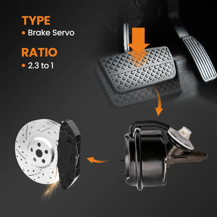 remote brake servo kit