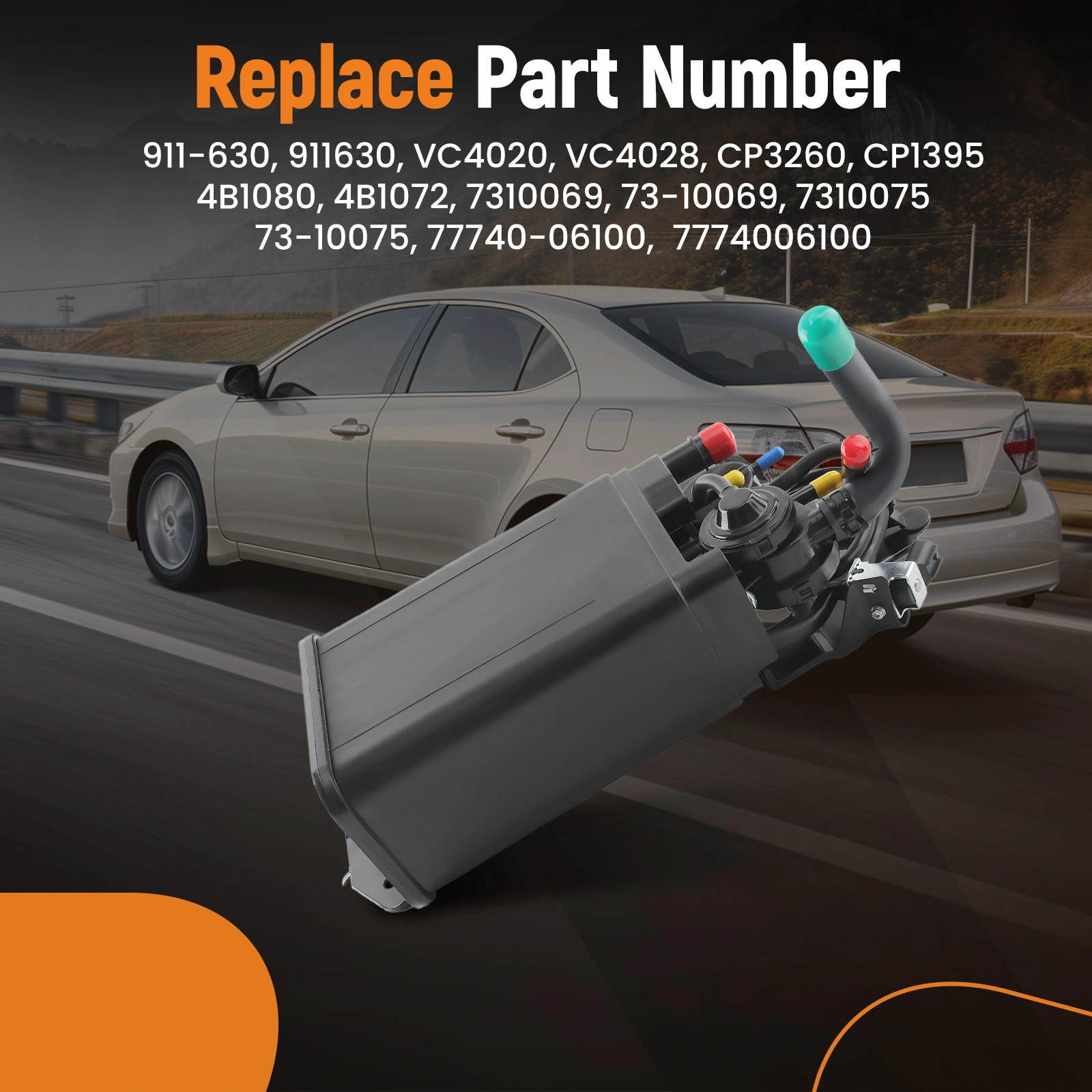 Toyota Camry Avalon Solara Evap Charcoal Canister 2000-2004 Vapor ...